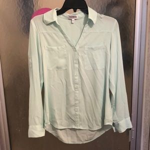 Express | Tops | Womens Button Down Shirt | Poshmark